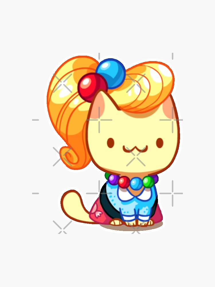 "Gumball Cat" Sticker for Sale by kaleidoscope32 | Redbubble