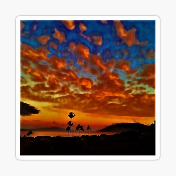 "Sunrise This Morning" Sticker for Sale by ralphsamo | Redbubble
