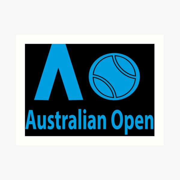 "AO 2022, Australian Open Tshirt, Australian Open Games AO" Art Print ...
