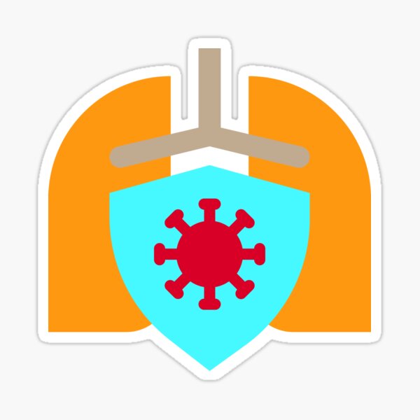 "Corona heart attack " Sticker for Sale by Rikirajmoniram | Redbubble