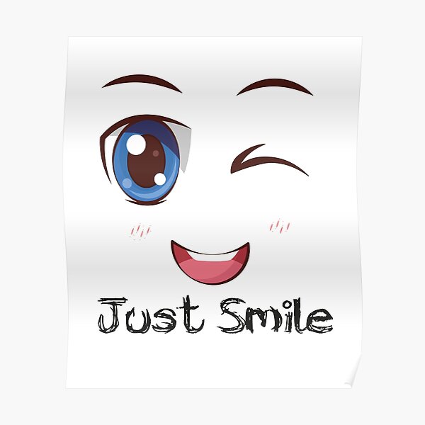 "Just Smile, Just Smile Be Cool Stickers, Smile In Front Of Others ...