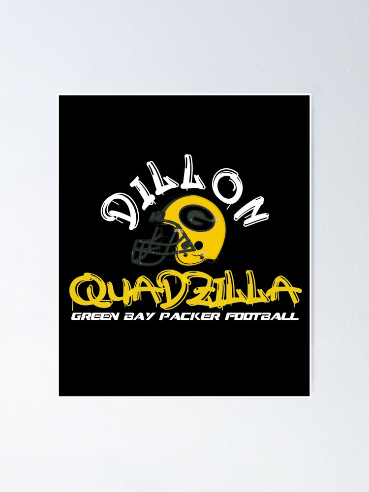 "AJ.D QUADZILLA,dillon quadzilla,green bay packer,aj dillon quadzilla ...