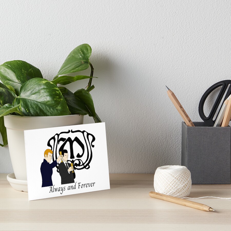 "always and forever klaus and elijah mikaelson mikaelsons' symbol crest ...