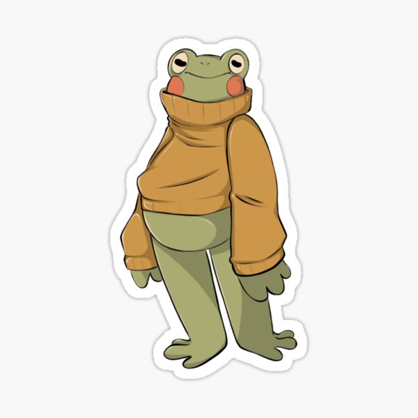 "Cozy frog" Sticker by Faithdraws4u | Redbubble