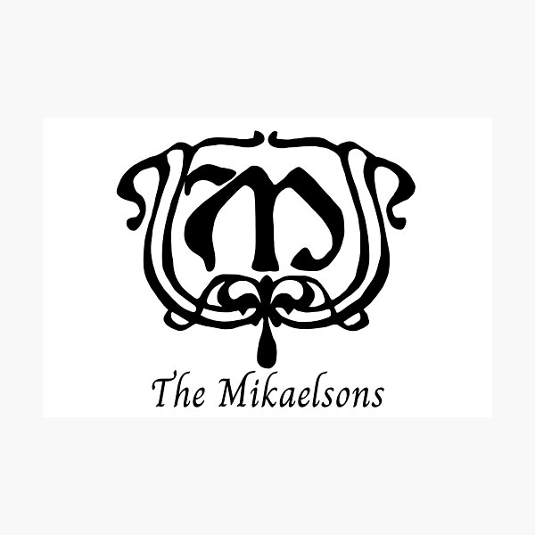 "mikaelsons' symbol mikaelson crest the originals" Photographic Print ...