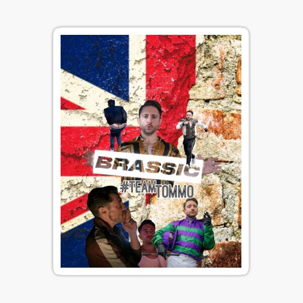 "Brassic Team Tommo #3" Sticker for Sale by Merida1987 | Redbubble