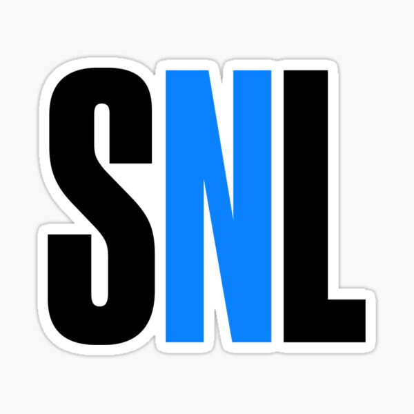 "Saturday Night Live Logo" Sticker for Sale by kidancer | Redbubble