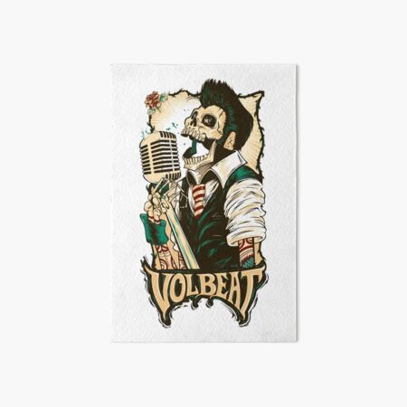 "volbeat volbeat volbeat" Art Board Print by rcnart | Redbubble