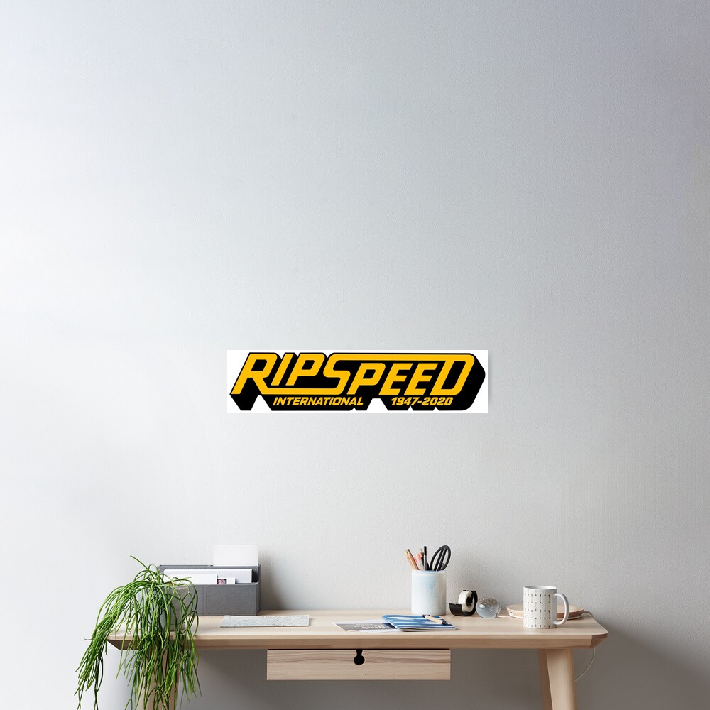 "Retro Ripspeed Logo" Poster for Sale by FireKissed72 | Redbubble