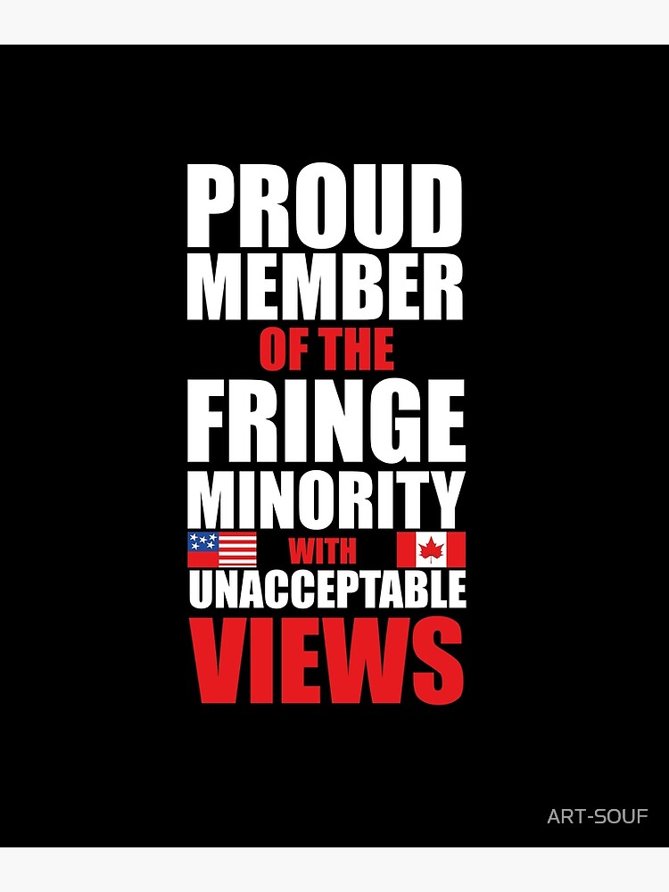 Lámina fotográfica «Orgulloso miembro de una pequeña minoría marginal ...