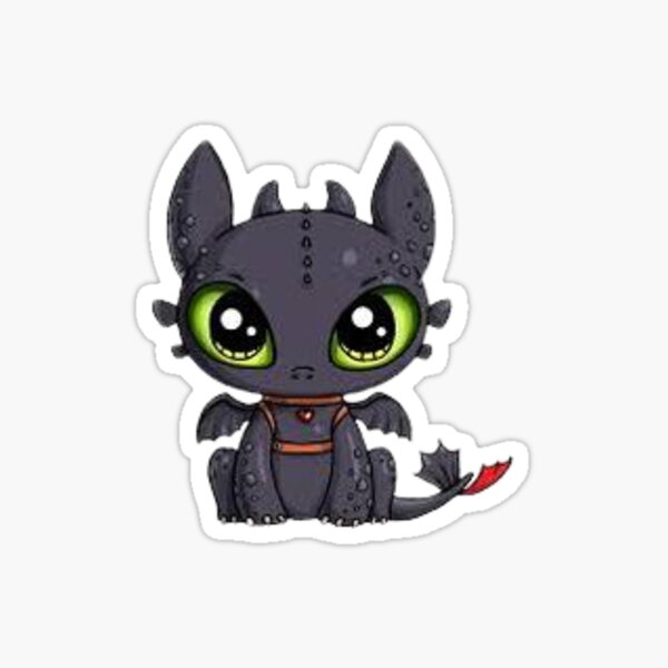 "toothless mini" Sticker for Sale by king-kel | Redbubble