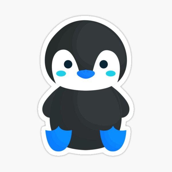 "Penguin - funny penguins quotes animals" Sticker by Yalisso | Redbubble