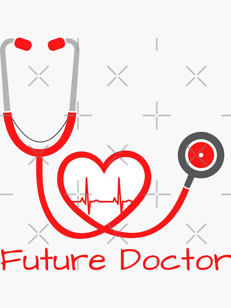 "Future Doctor" Sticker by UniqueNature | Redbubble