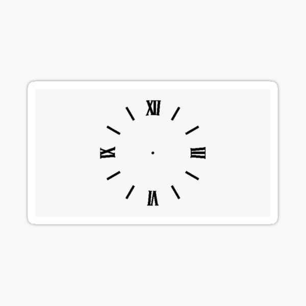"Clock Collection" Sticker for Sale by kassidyleavitt | Redbubble
