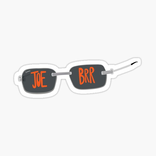 "Joe Brr" Sticker for Sale by kaylinzoller44 | Redbubble