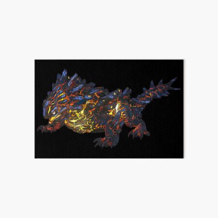 "ARK Magmasaur" Art Board Print for Sale by ChrisBManos | Redbubble