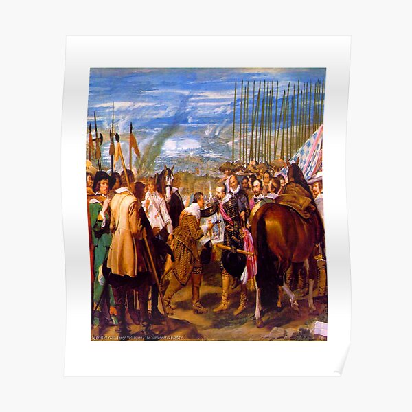Póster «Diego Velázquez La rendición de Breda 1935» de Vitage-Art45 ...