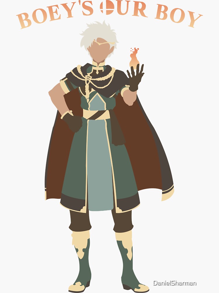 "Boey's Our Bo(e)y" Sticker for Sale by DanielSharman | Redbubble