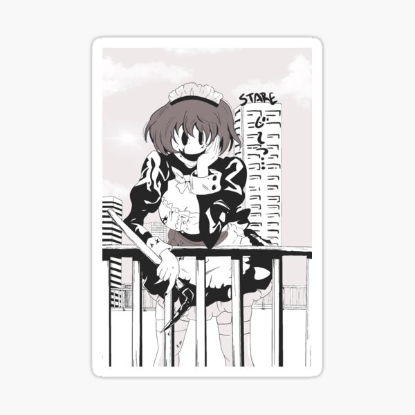 "Maid Mask" Sticker by idraw | Redbubble