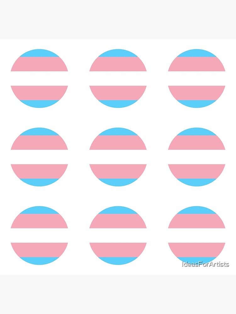 "Trans Flag Circle Sticker Pack" Poster for Sale by IdeasForArtists ...