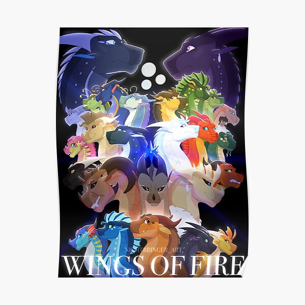 "Wings of Fire" Poster for Sale by N1ghtbr1ngerArt | Redbubble