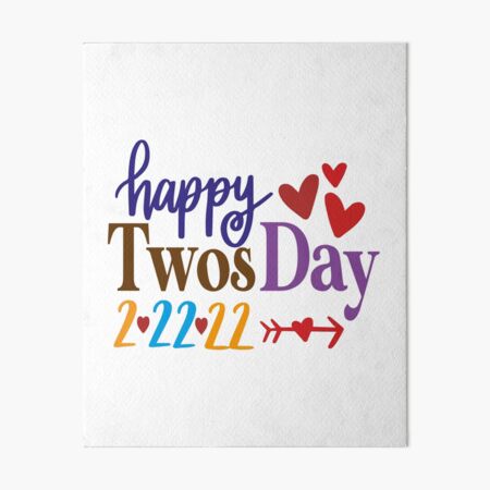 "Happy Twosday, Teaching Twosday 2/22/22, Happy Twosday Tuesday ...