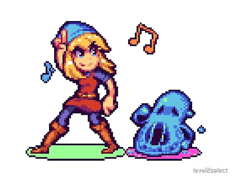 "Pixel Art - Crypt of the NecroDancer" by level2select | Redbubble