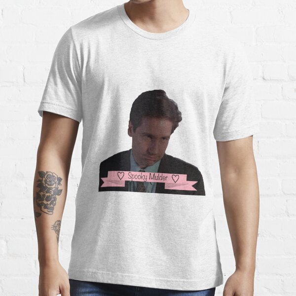 "Spooky Mulder" T-shirt for Sale by sarahntaylor | Redbubble | fox ...