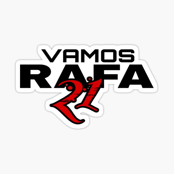 "VAMOS Rafa 21" Sticker for Sale by NADAkarimn | Redbubble
