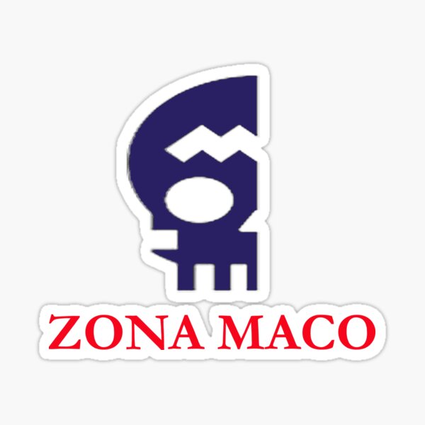 "ZONA MACO" Sticker for Sale by AmanuelBhatti | Redbubble