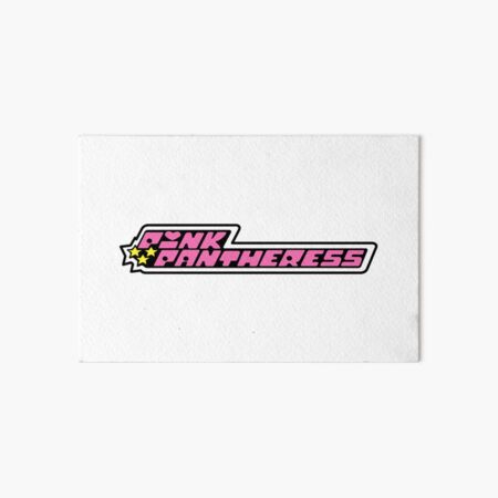 "Pink Pantheress Logo" Art Board Print by Novaque | Redbubble