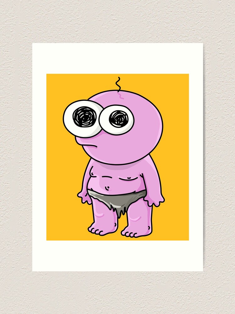 "SMILING FRIENDS - Pim wild, Alan, bliblie, Grim, Gleb or Glep(author's ...