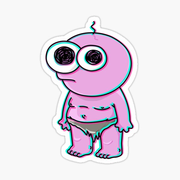 "SMILING FRIENDS - Pim wild 3D, Alan, bliblie, Grim, Gleb or Glep ...