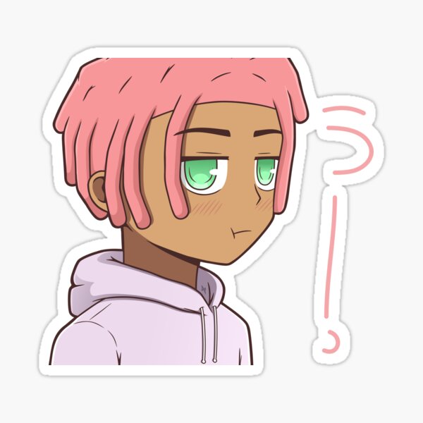 "angry anime boy" Sticker for Sale by NysRamos | Redbubble