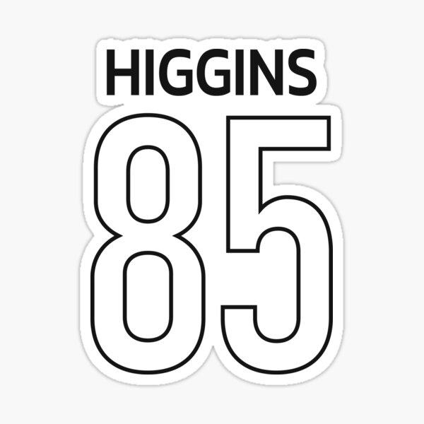 "Tee Higgins - Cincinnati Bengals Official" Sticker for Sale by ...
