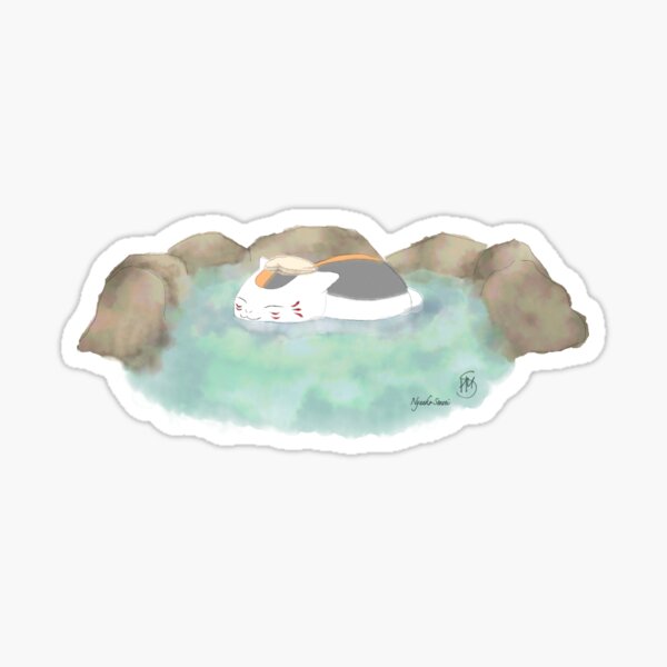 "Nyanko-Senseis Day Off" Sticker for Sale by swho | Redbubble