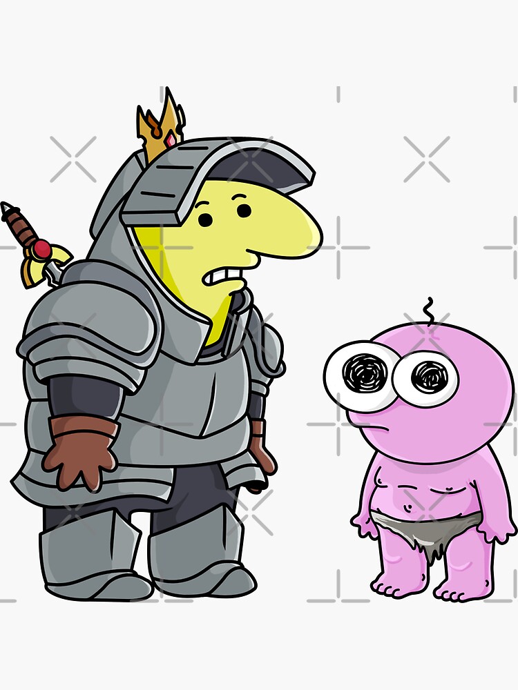 "SMILING FRIENDS - Wild Pim and Charlie knight in armor, Alan, bliblie ...