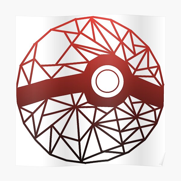 Geometric Pokemon Posters | Redbubble