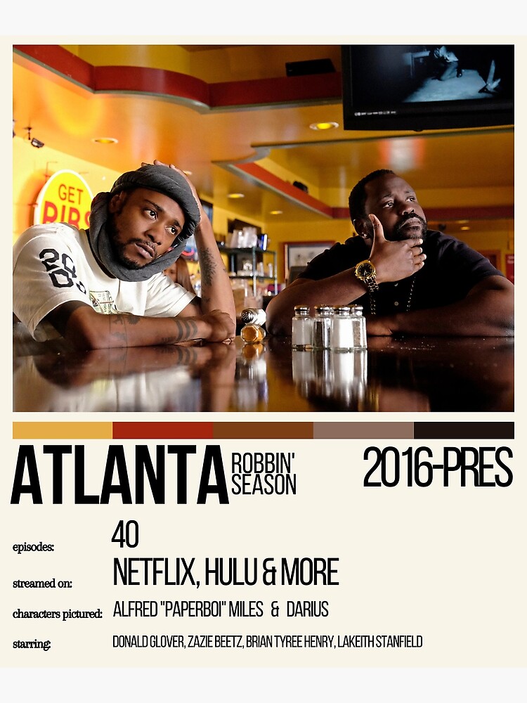 "Atlanta Poster - Lemon Pepper Wet" Poster for Sale by ShopOfUs | Redbubble