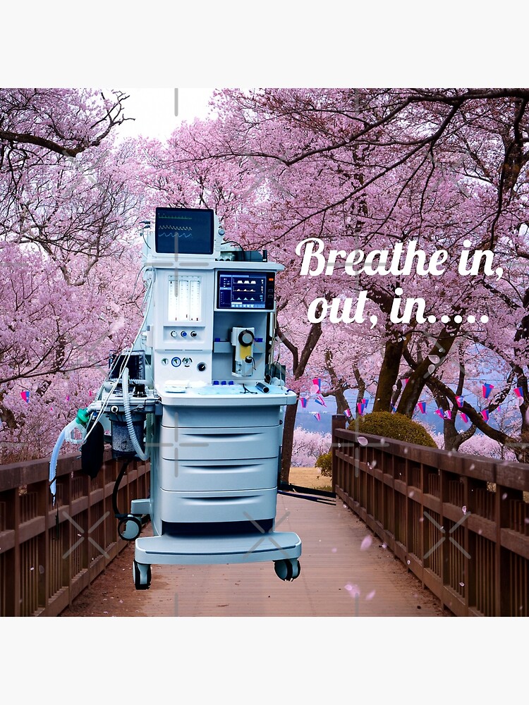 "Anesthesia machine - sakura dream" Poster for Sale by charlielim-87 ...