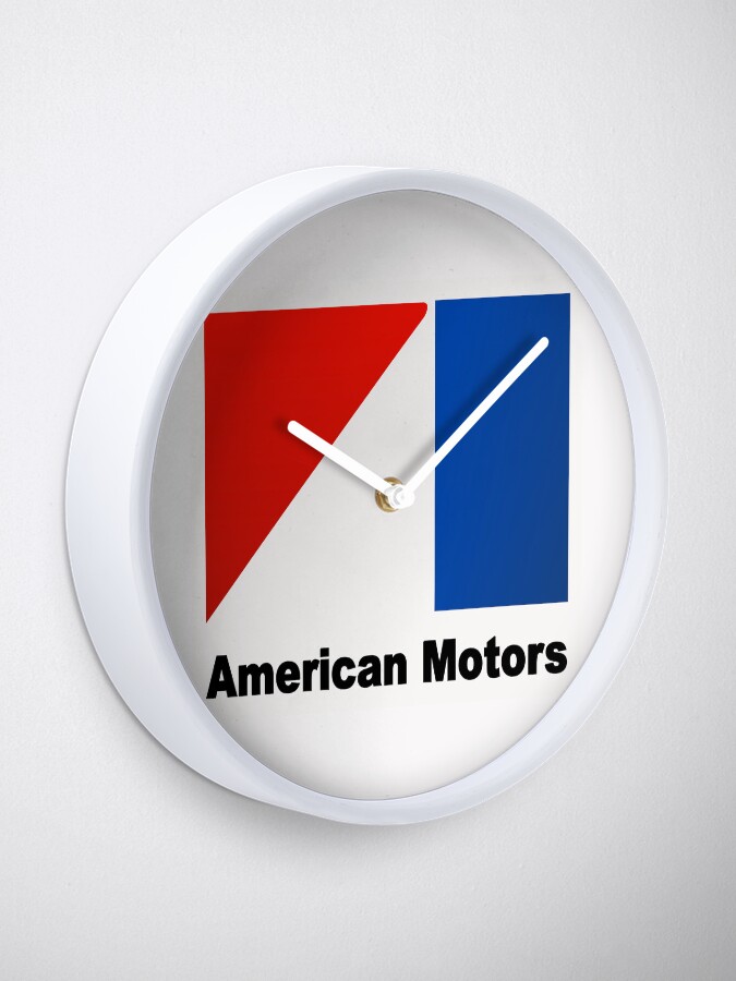 "American Motors Corporation (AMC) Logo" Clock for Sale by GarageGarb ...