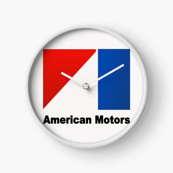 "American Motors Corporation (AMC) Logo" Clock for Sale by GarageGarb ...