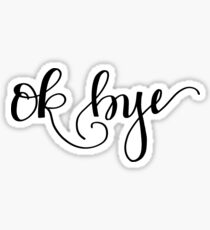 Ok Bye Logo