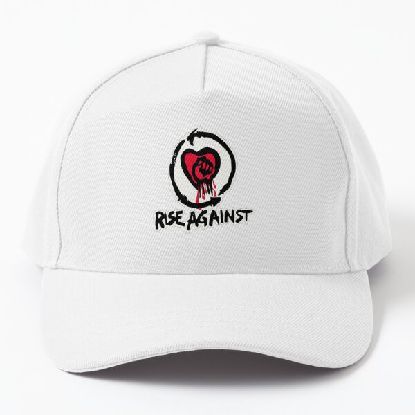 "Rise Against band" Cap for Sale by nikizif | Redbubble