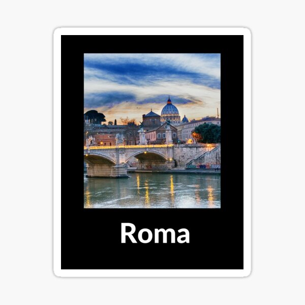 "Roma" Sticker by kkarlstrom | Redbubble