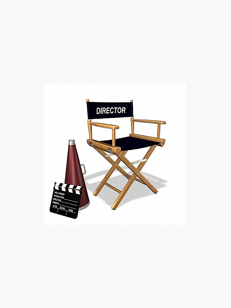 "Director " Sticker for Sale by Singerevita | Redbubble