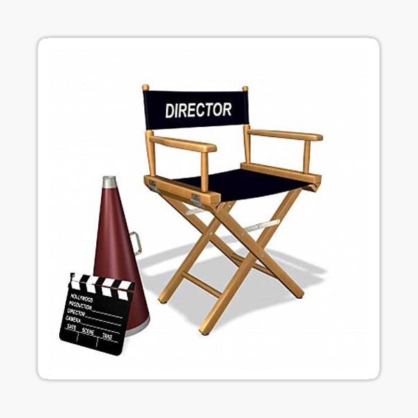 "Director " Sticker for Sale by Singerevita | Redbubble