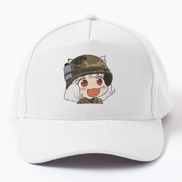 "Awoo Anime girl big smile Army Military Born to Awoo with Peace Symbol ...
