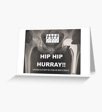 Hip Replacement: Greeting Cards | Redbubble