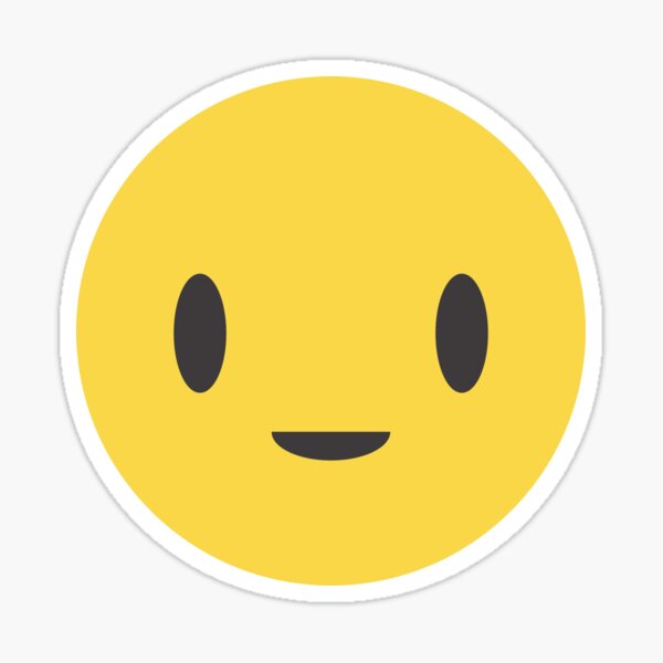 "Smiley Face" Sticker for Sale by E-Mess | Redbubble